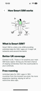Honest Mobile – Smart E-Sim – First Impressions – Everything Else Blog